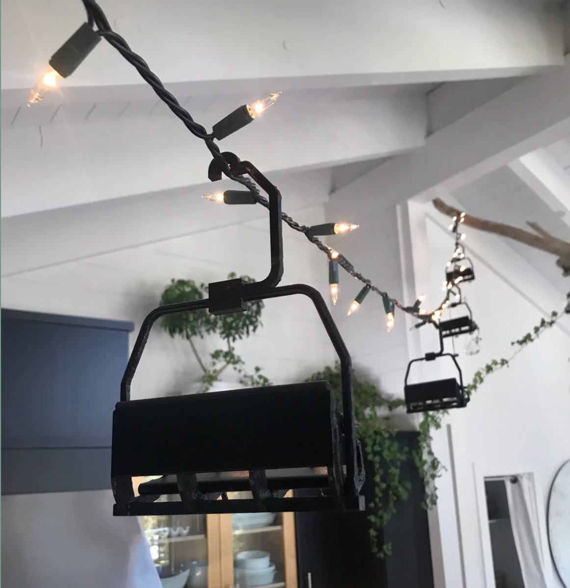 Miniature Modern Ski Lift Chair – Everything Utah